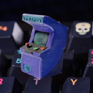Arcade Machine Artisan Keycap Arcade Carbinet Custom Keycap Donkey Kong ...