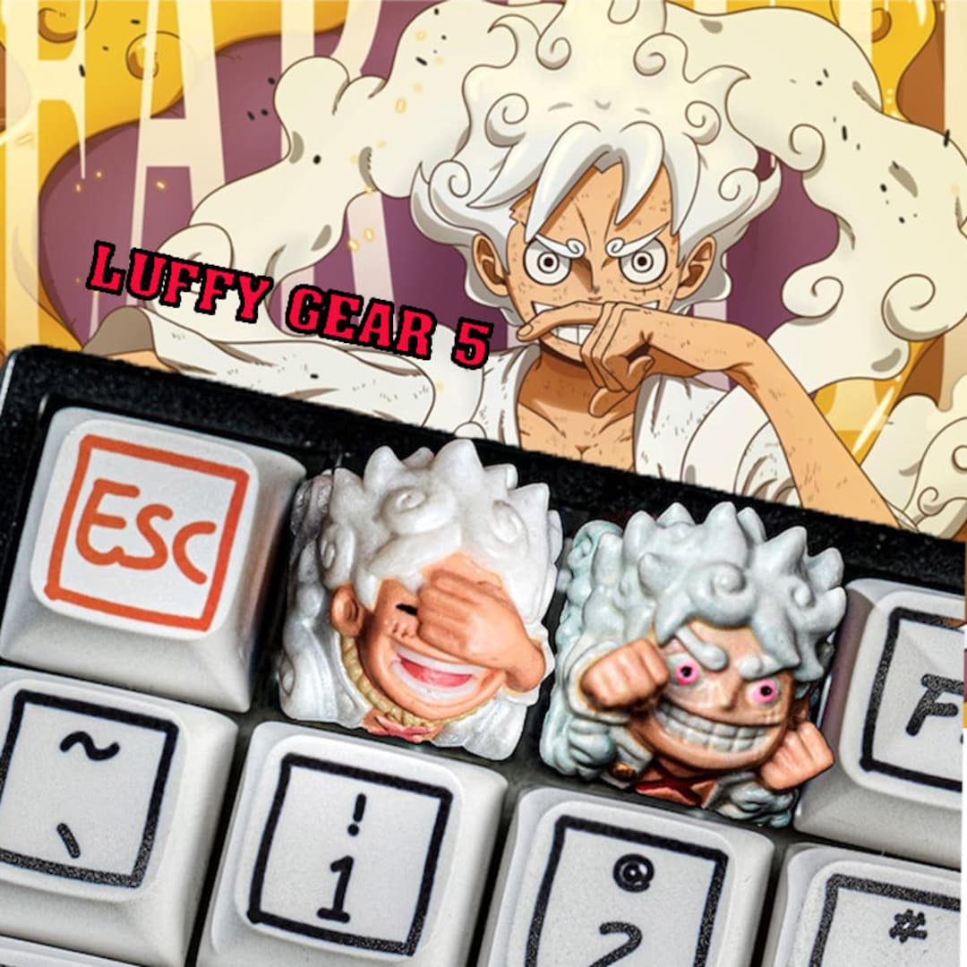 Luffy One Piece Keycap One Piece Keycap for Mechanical Keyboard Artisan ...