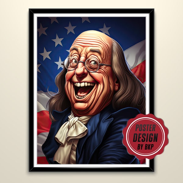 Benjamin Franklin Posters - Etsy