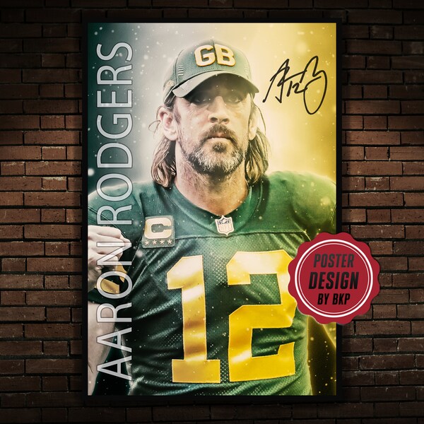 Aaron Rodgers - Etsy