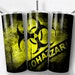 20 Oz Skinny Tumbler Sublimation Design Template Biohazard Tumbler ...