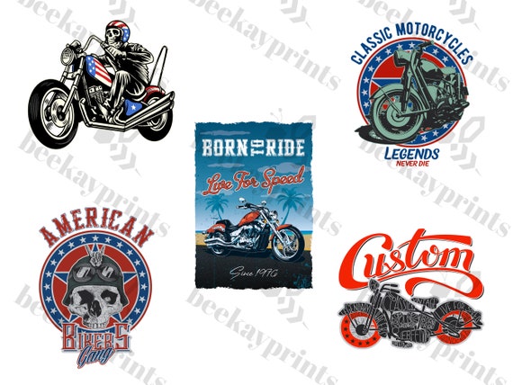 American Biker Bundle Png Biker PNG DTF Sublimation - Etsy