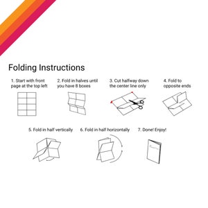 Printable Mini Pocket Planner Very Cute Undated Month and Week Planner ...