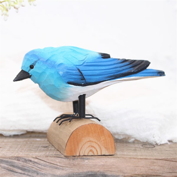 Wood Bird Sculpture - Etsy