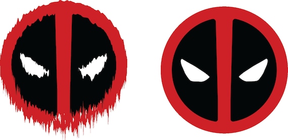 Deadpool Face SVG Digital Instant Download for Cricut - Etsy