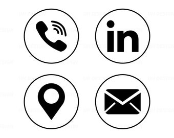 Resume Icons Linkedin