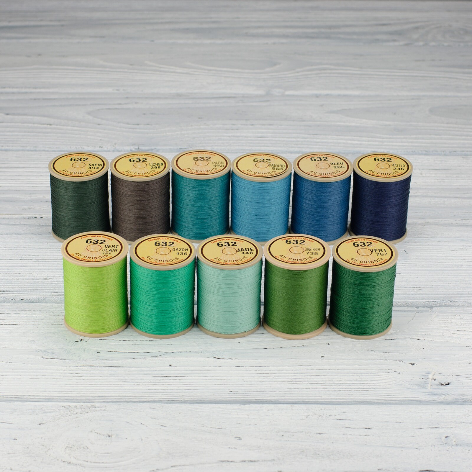 Fil Au Chinois Waxed Linen Thread #532 (0.57mm) "lin Cable" Made in ...