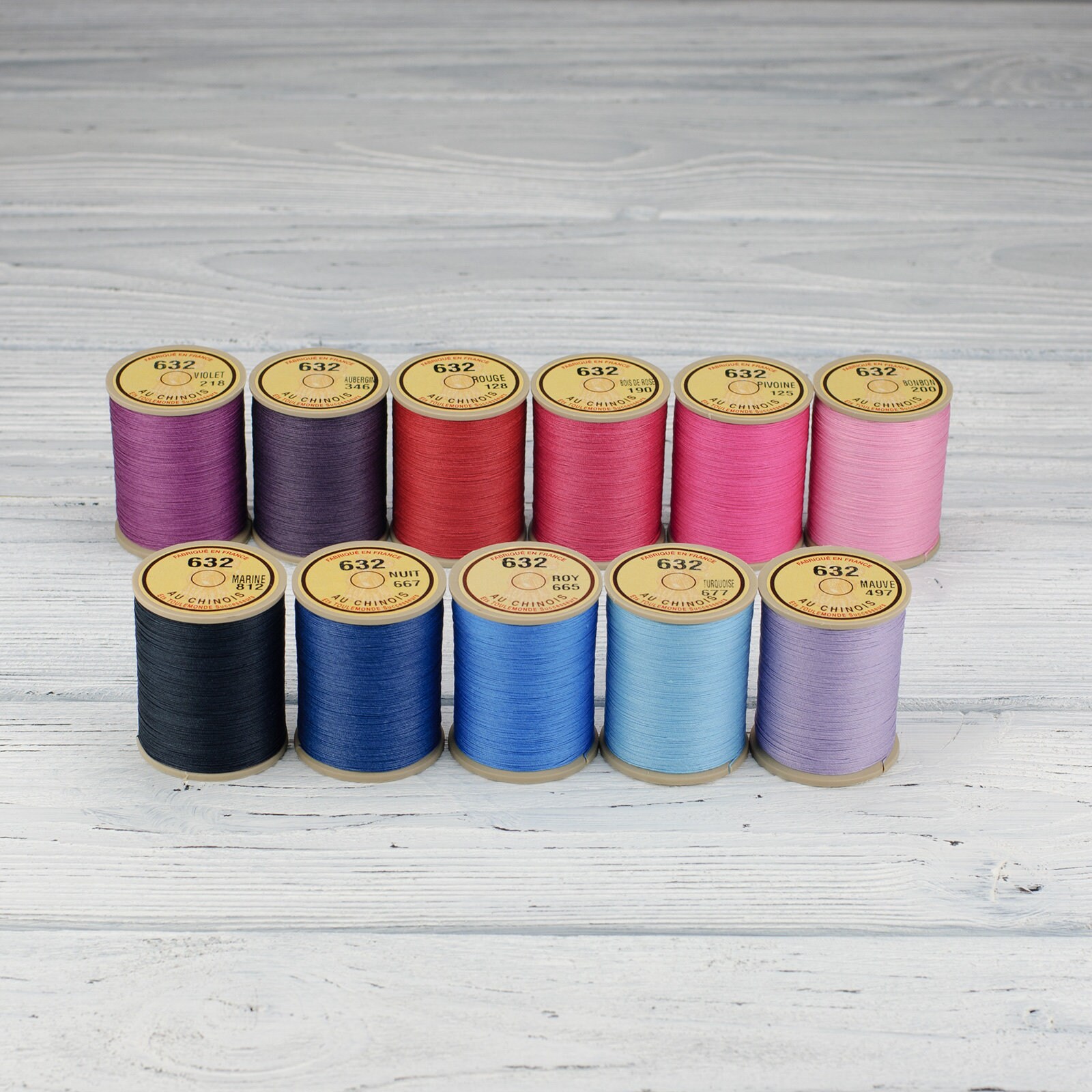 Fil Au Chinois Waxed Linen Thread #532 (0.57mm) "lin Cable" Made in ...