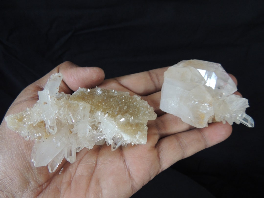 Indian Minerals & Crystals. Himalayan Quartz 2 Pieces - Etsy
