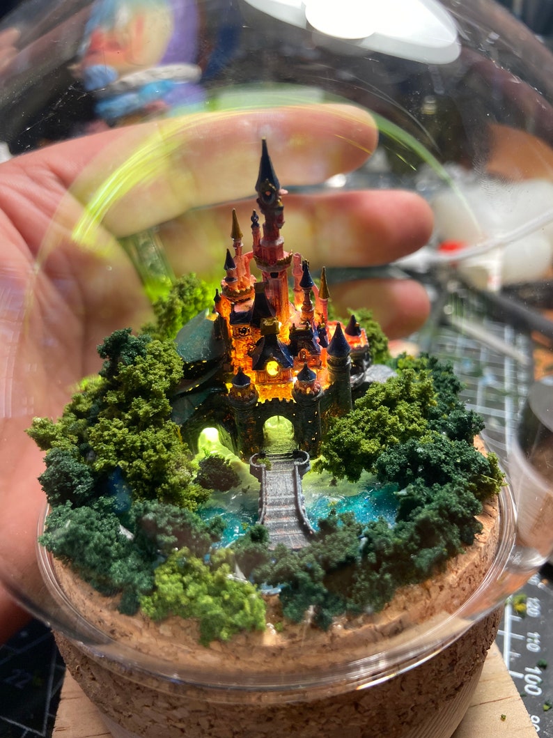Magic Castle Handmade Model - Etsy