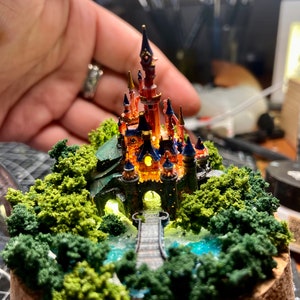 Magic Castle Handmade Model - Etsy