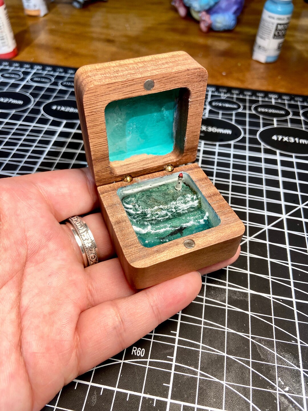 The Resin Ring Box - Etsy