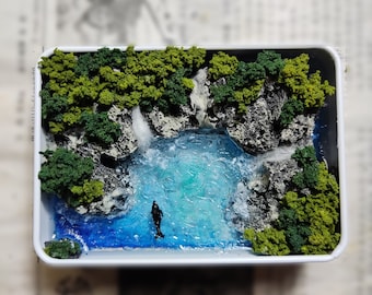 Small Resin Waterfall - Etsy