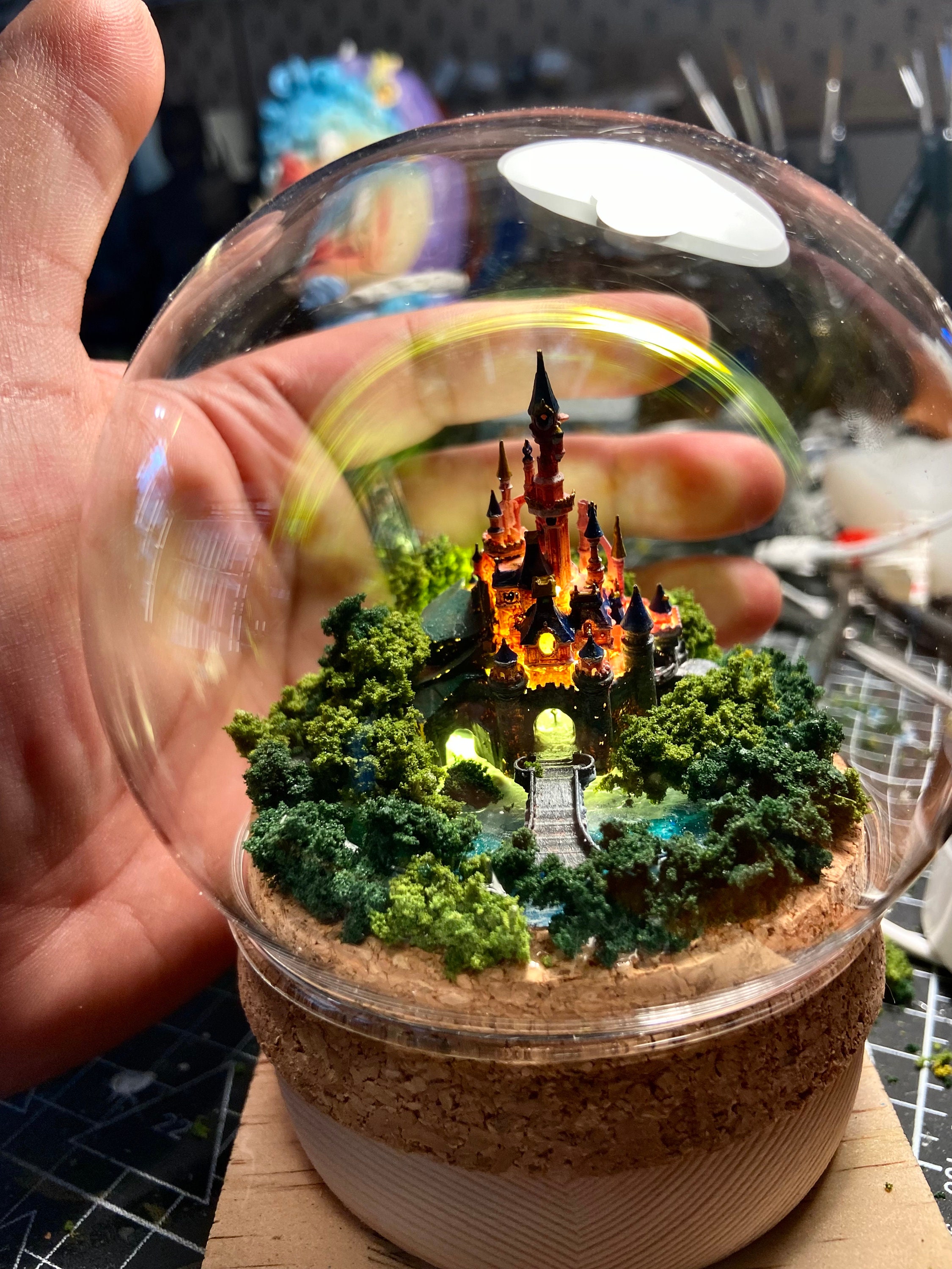 Magic Castle Handmade Model - Etsy