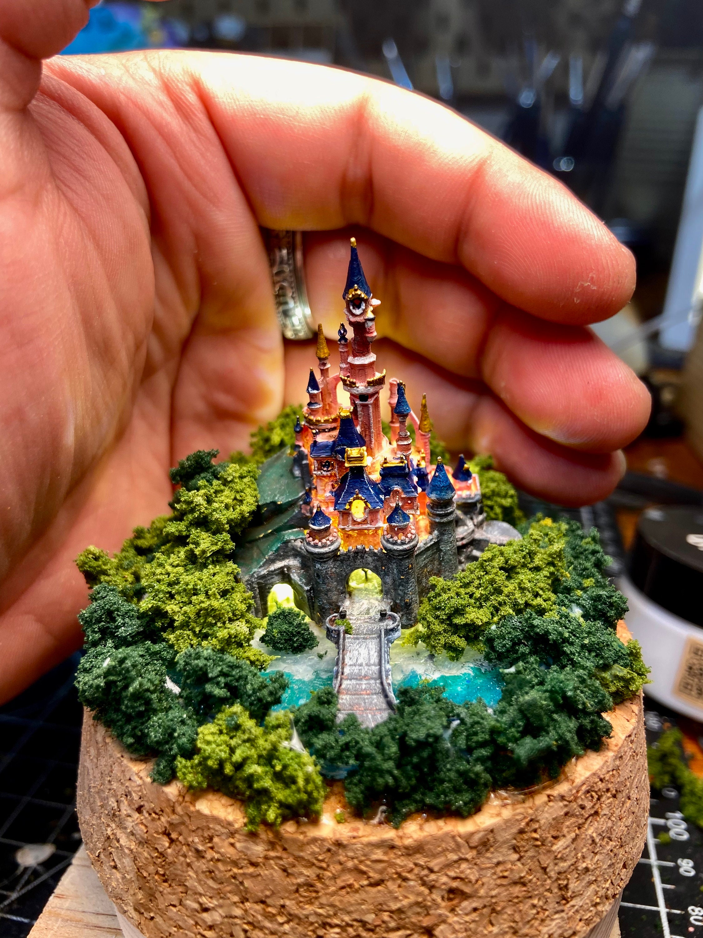 Magic Castle Handmade Model - Etsy