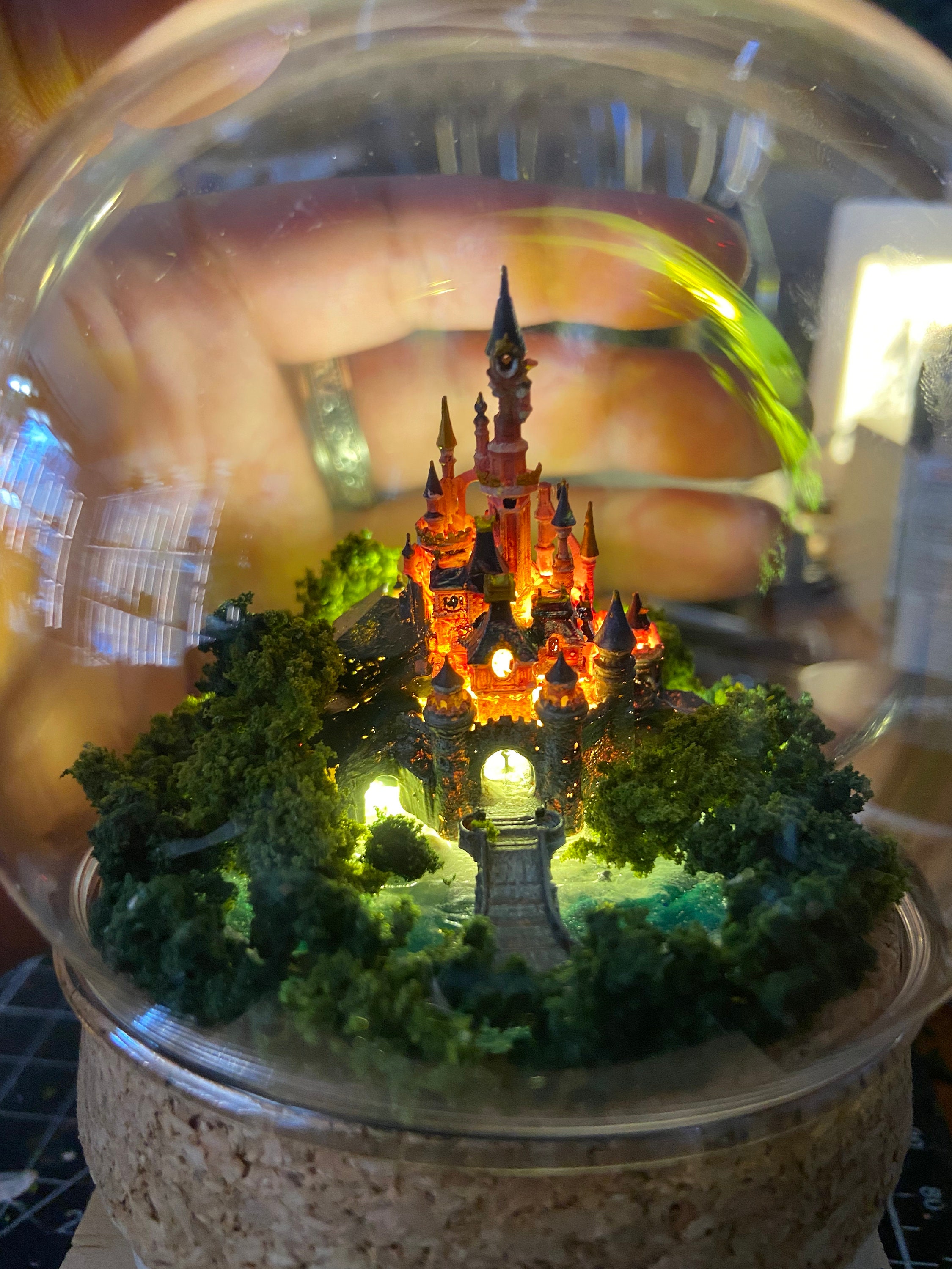 Magic Castle Handmade Model - Etsy