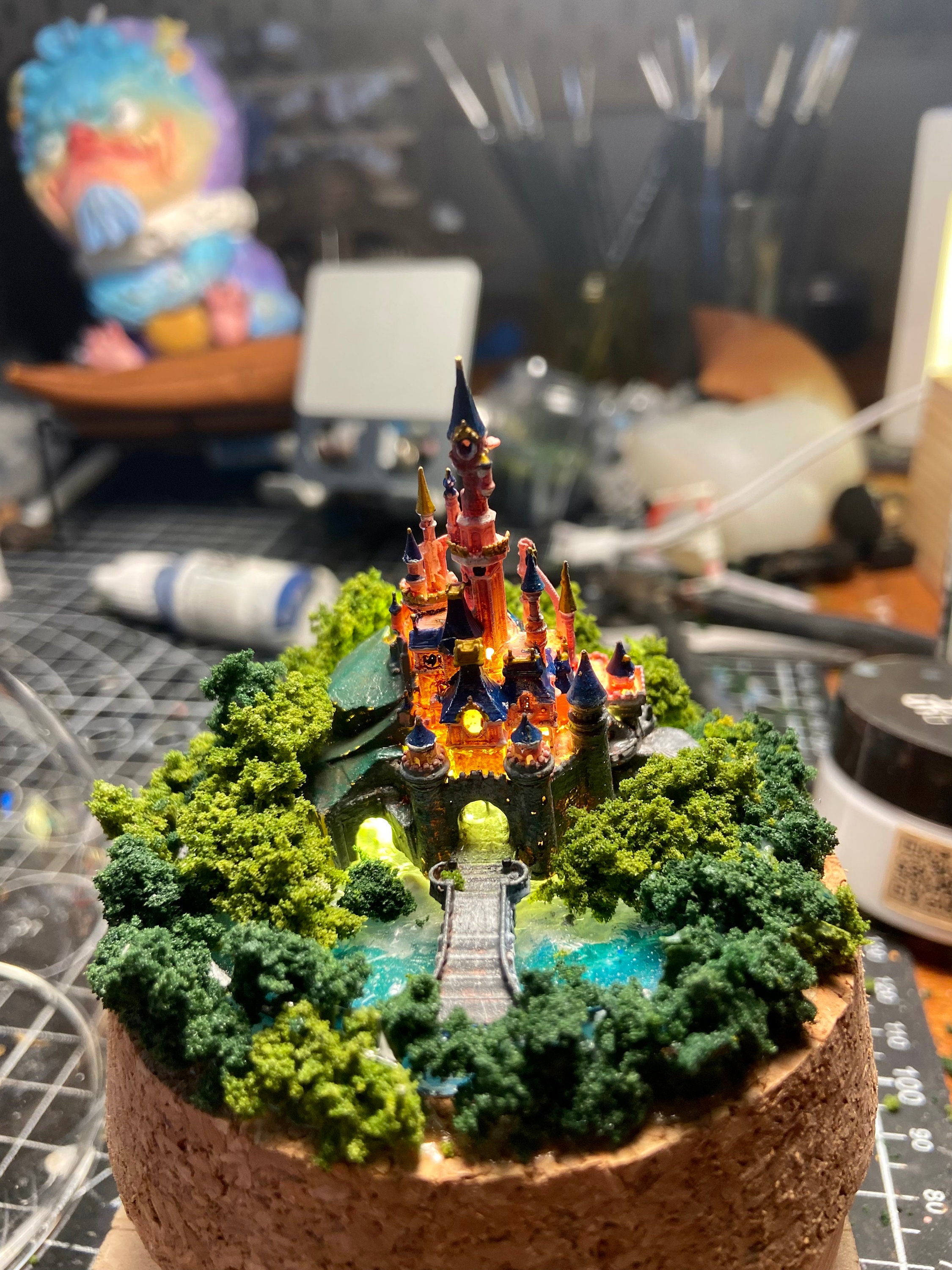 Magic Castle Handmade Model - Etsy