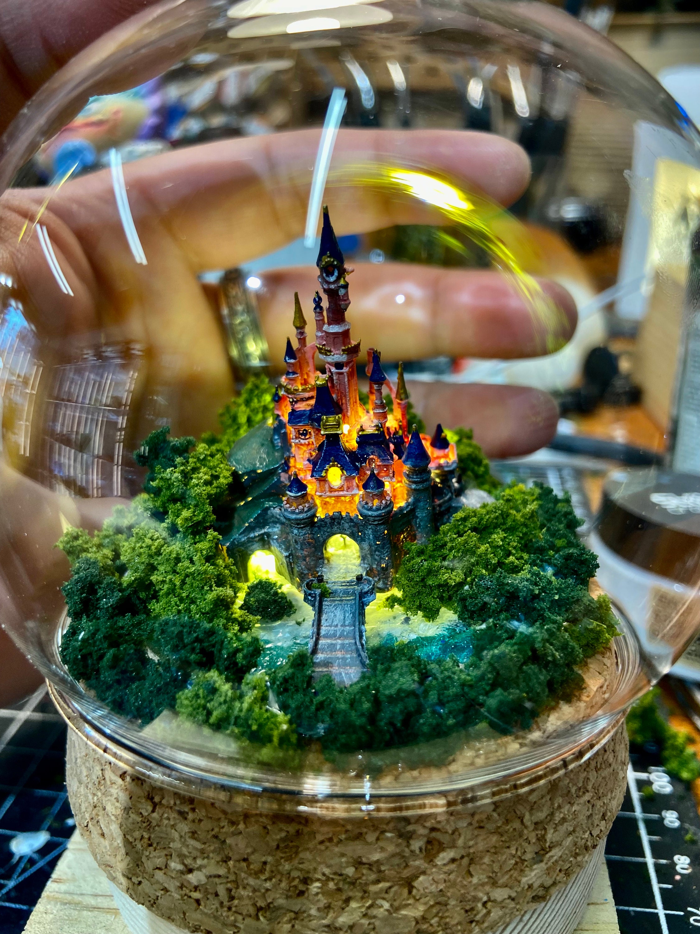 Magic Castle Handmade Model - Etsy