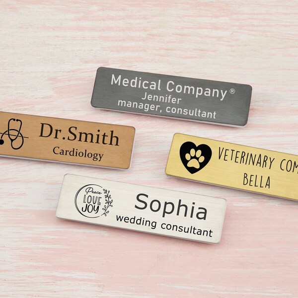 Veterinary Name Tags - Etsy