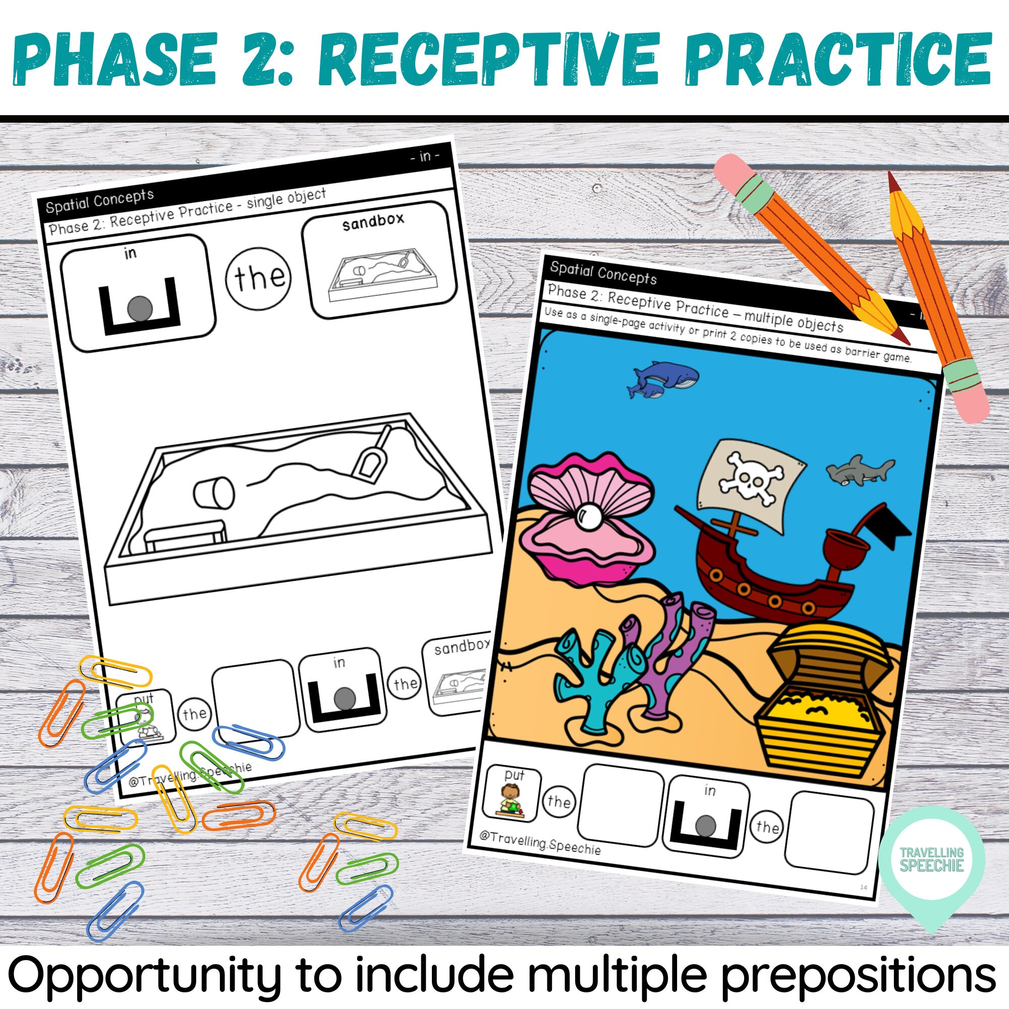 ON Spatial Concepts Speech Therapy Teaching Prepositions, Language ...