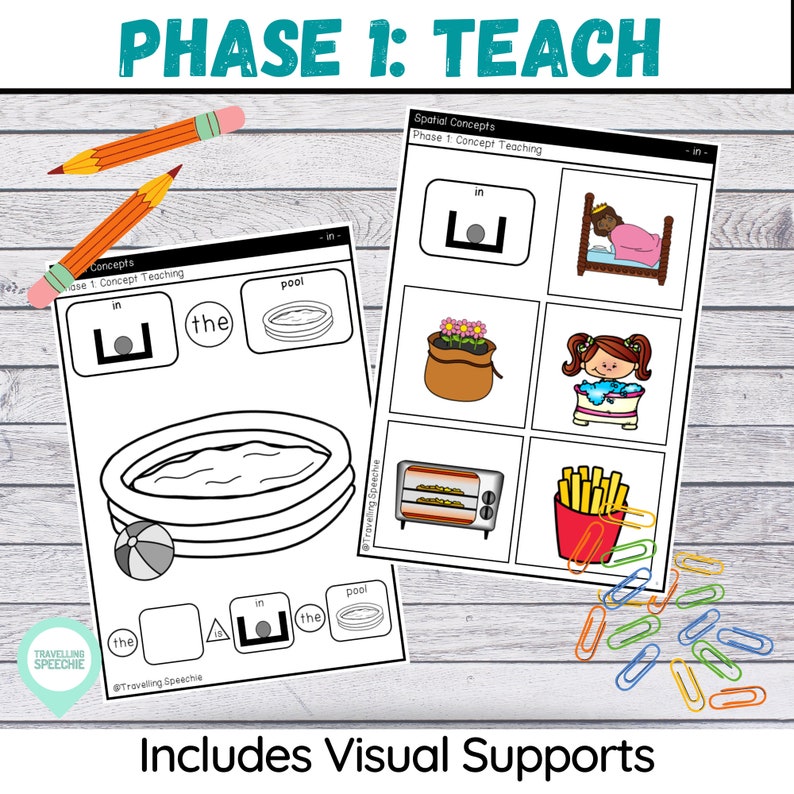 ON Spatial Concepts Speech Therapy Teaching Prepositions, Language ...