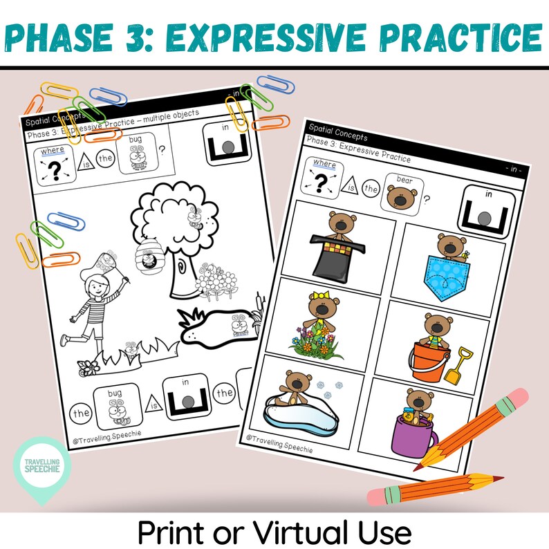 ON Spatial Concepts Speech Therapy Teaching Prepositions, Language ...