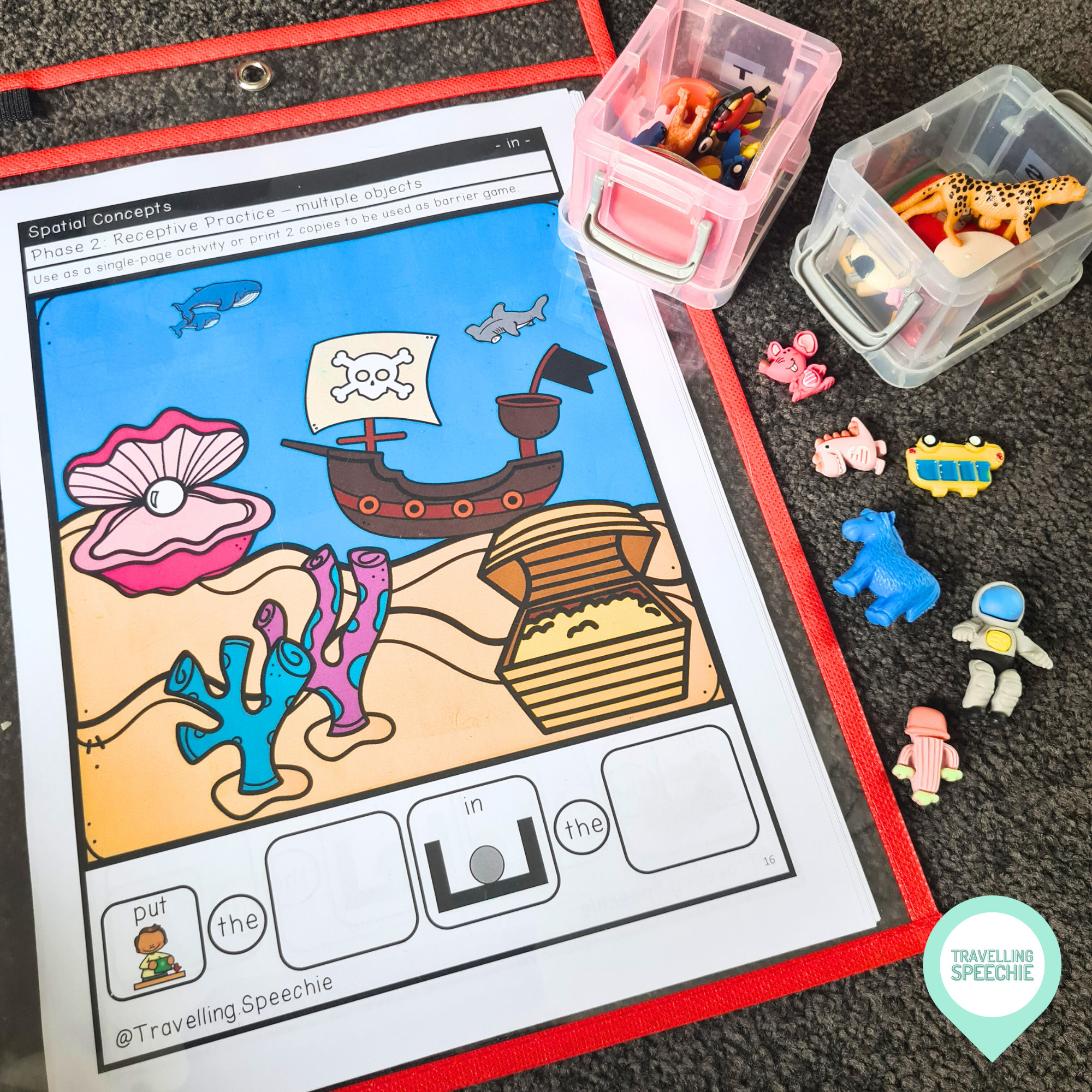 ON Spatial Concepts Speech Therapy Teaching Prepositions, Language ...