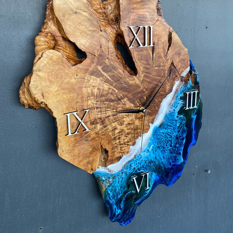 Epoxy Resin Clock - Etsy