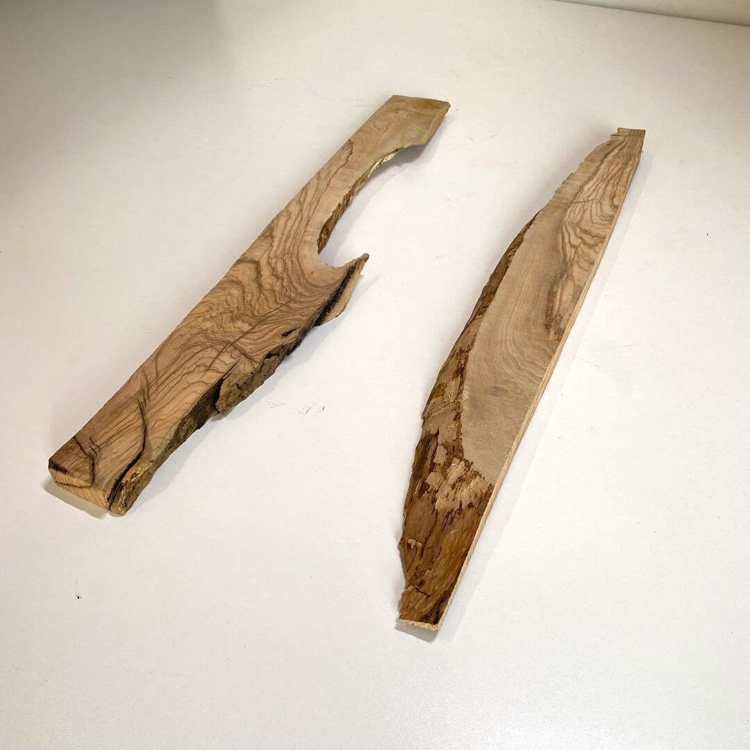 Live Edge Wood Slab Olive Tree Slice Round Reclaimed Unique - Etsy