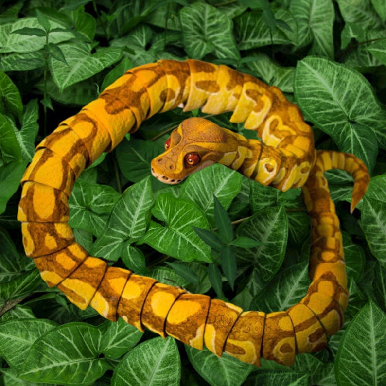 Articulated Snake 3D Print Stl Files - Etsy Singapore