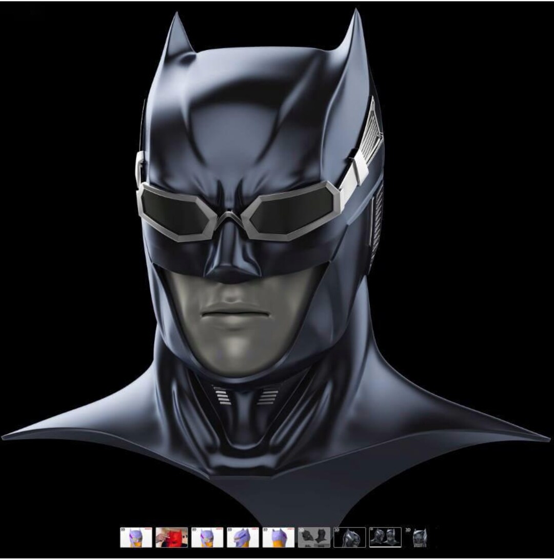 Batman Mask 3d Printer Stl Files - Etsy