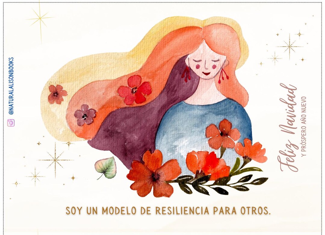 10 Tarjetas De Feliz Navidad Postcards Mensajes Mindfulness Estilo ...
