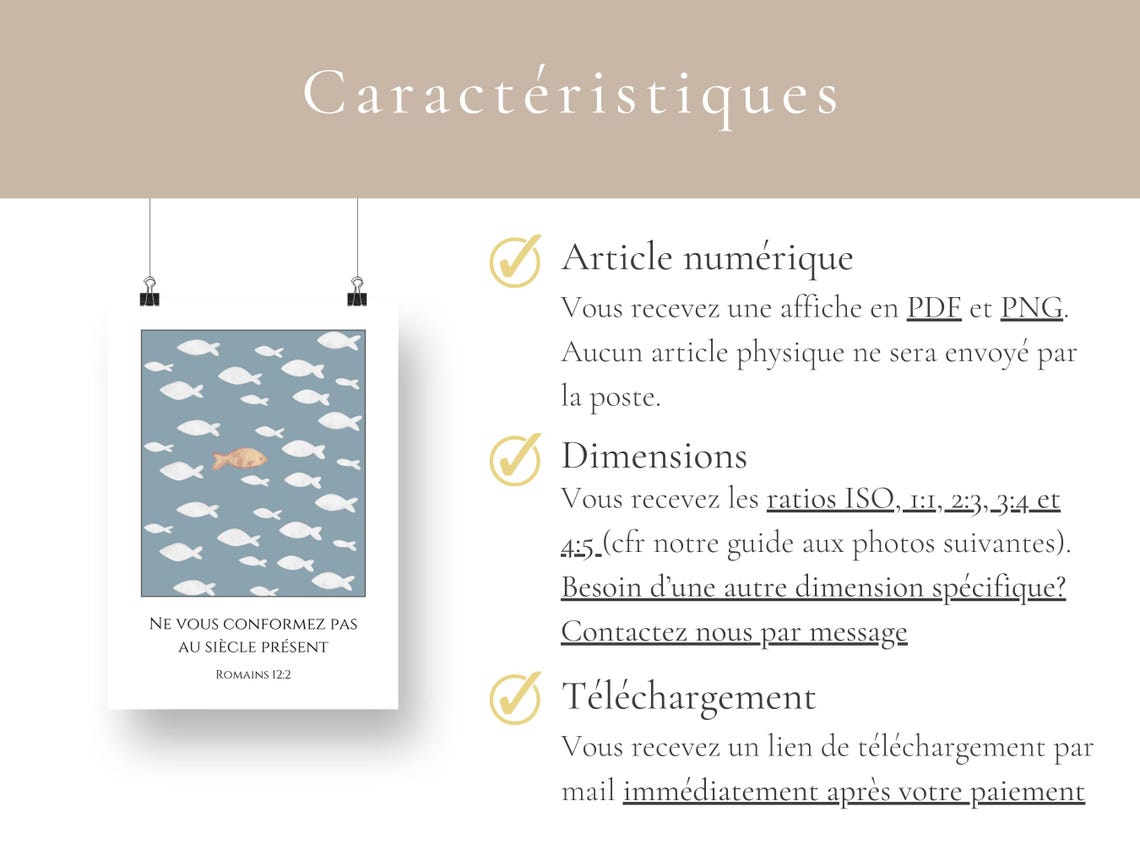 Verset biblique en français, Tableau chrétien, Affiche avec citation de ...