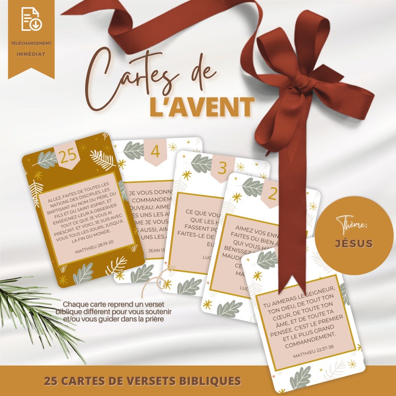 Christian Advent Calendar - Etsy