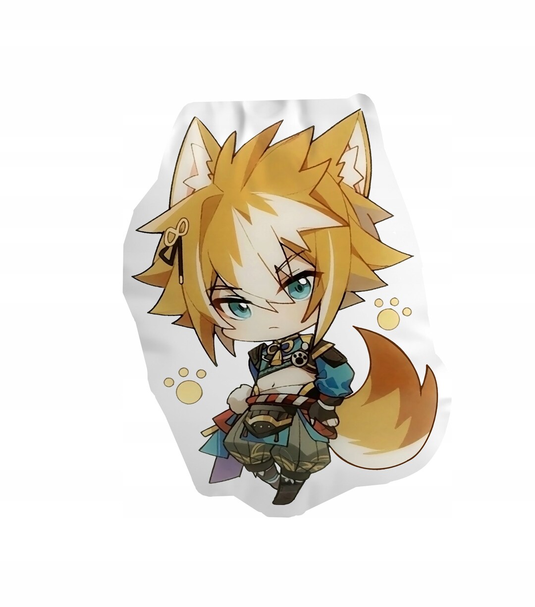 Pillow Chibi Genshin Impact Gorou - Etsy