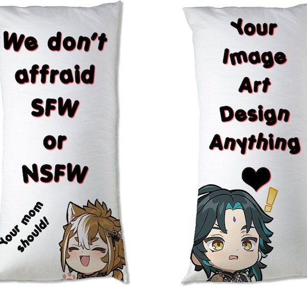 Nsfw Anime Body Pillow Etsy