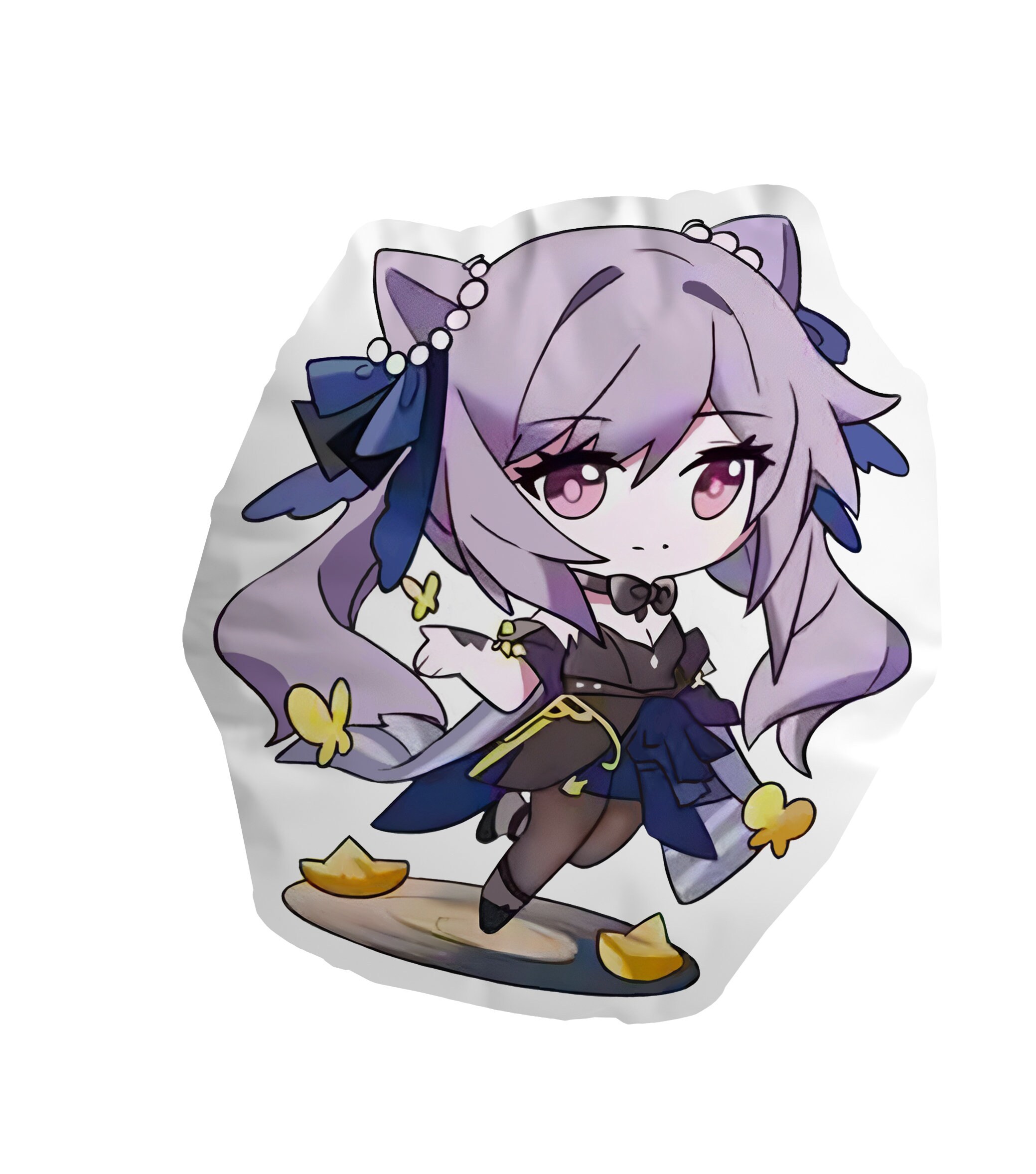 Pillow Chibi Genshin Impact Keqing - Etsy