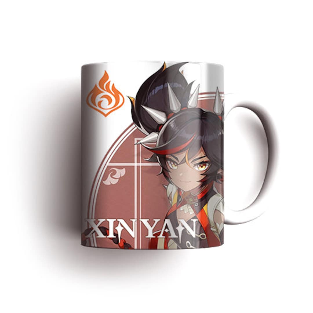Mug Genshin Impact Magic and Normal Xinyan Pyro - Etsy