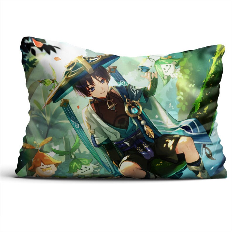 Pillow Genshin Impact Wanderer Scaramouche - Etsy