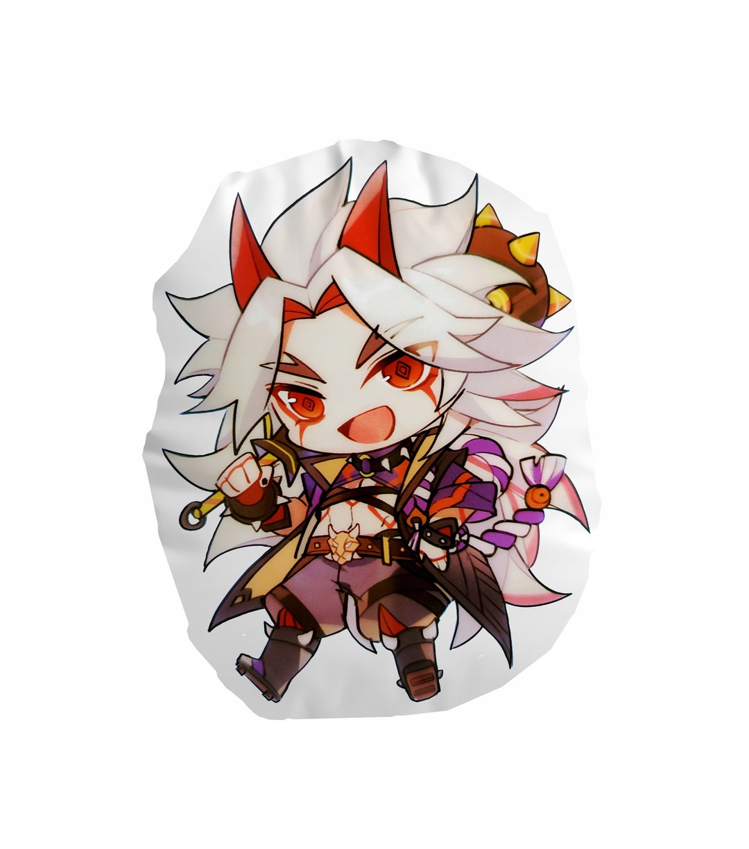 Pillow Chibi Genshin Impact Arataki Itto - Etsy