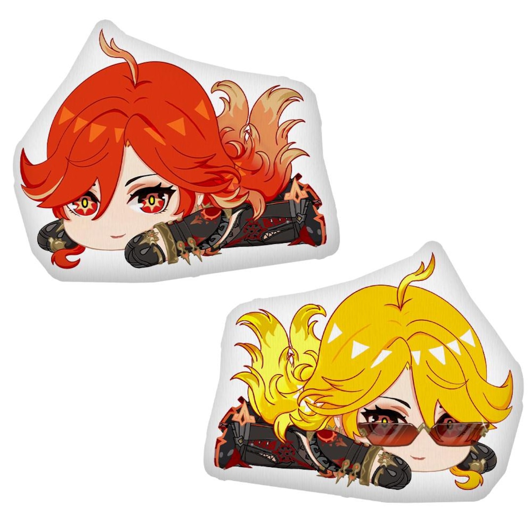 Pillow Chibi - Genshin Impact - Mavuika - Etsy