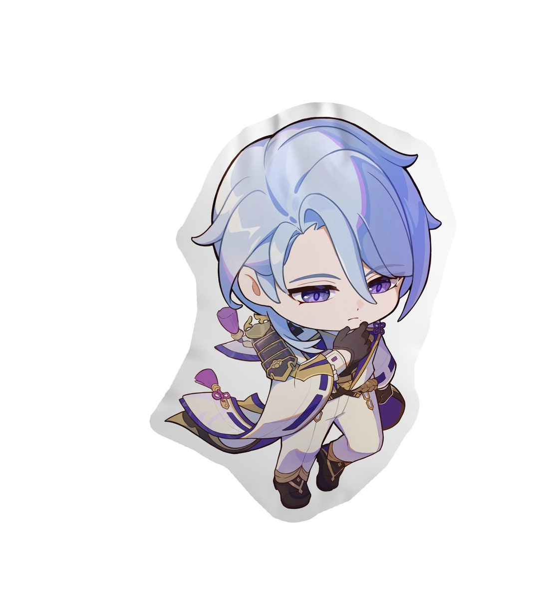 Pillow Chibi Genshin Impact Kamisato Ayato - Etsy