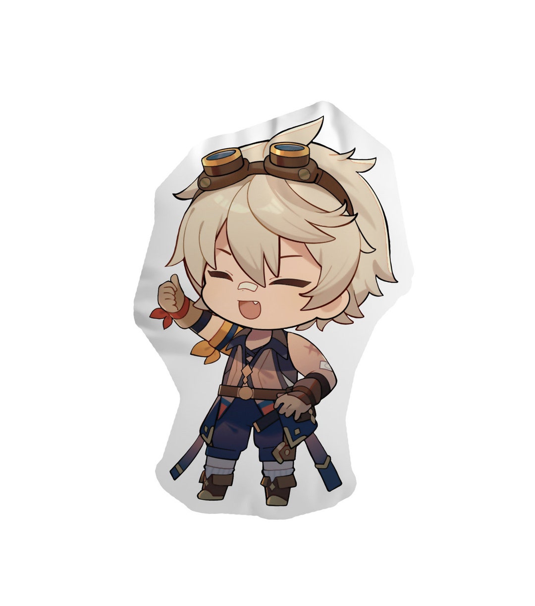 Pillow Chibi Genshin Impact Bennett - Etsy