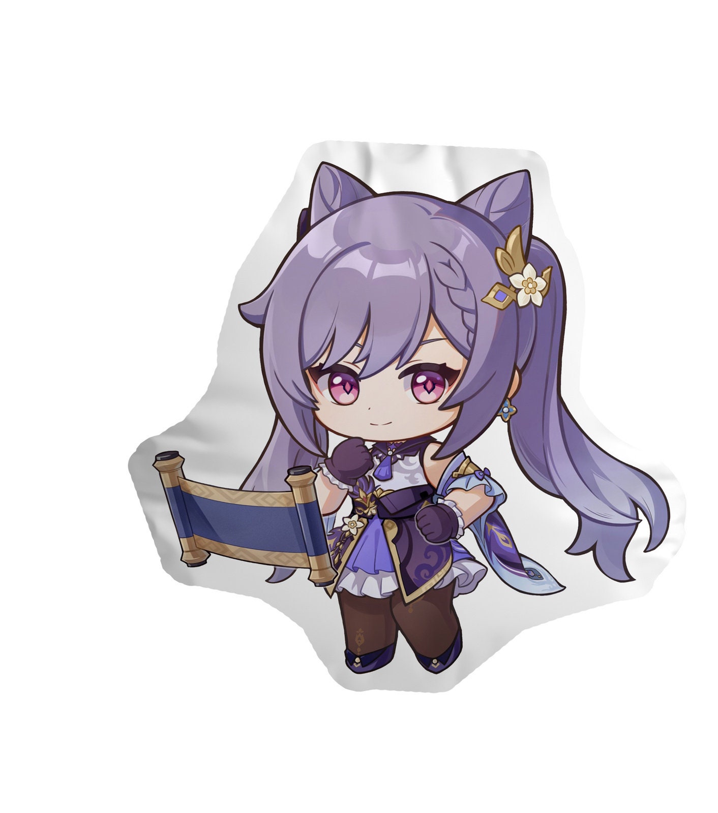 Pillow Chibi Genshin Impact Keqing - Etsy
