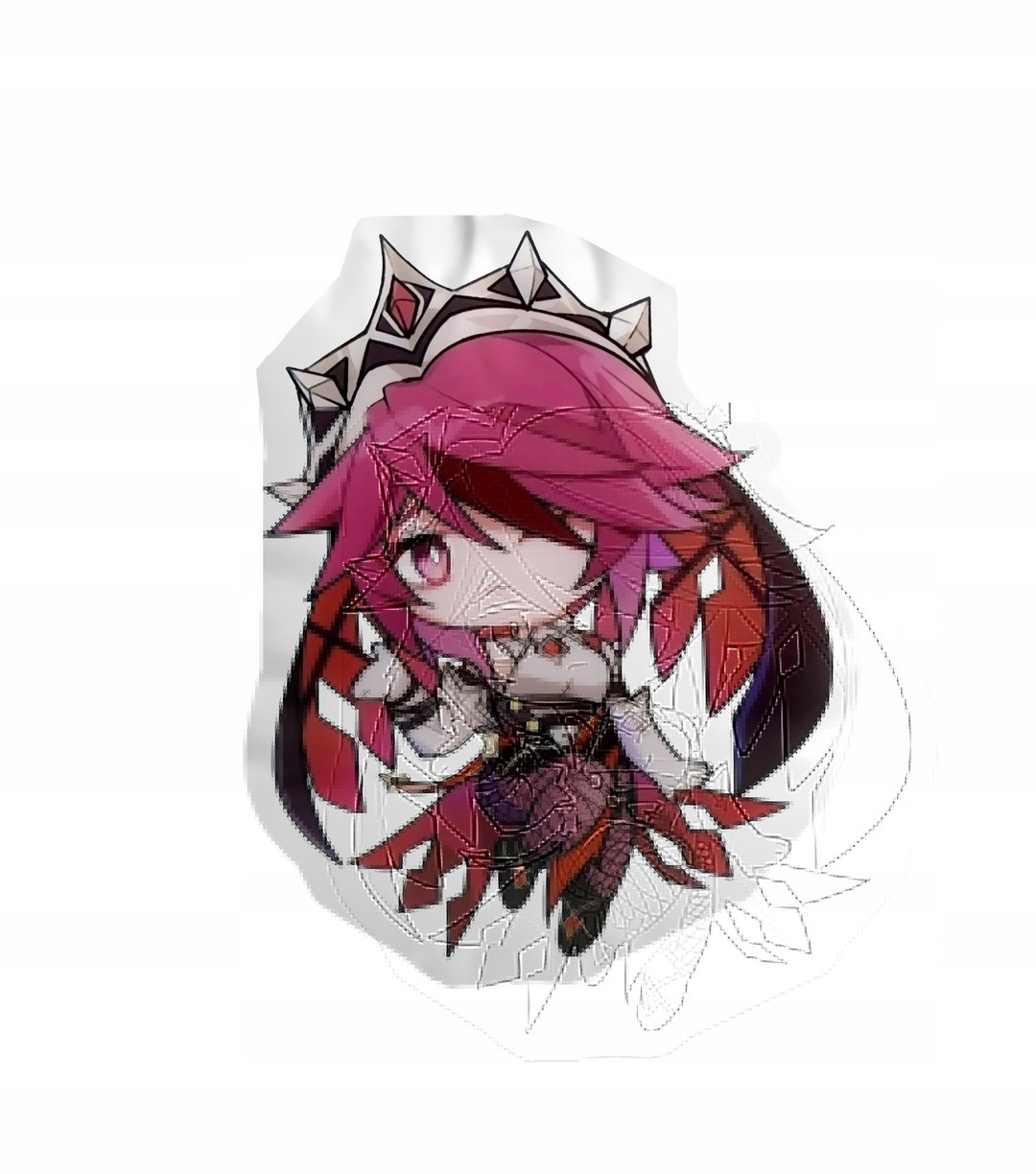 Pillow Chibi Genshin Impact Rosaria - Etsy