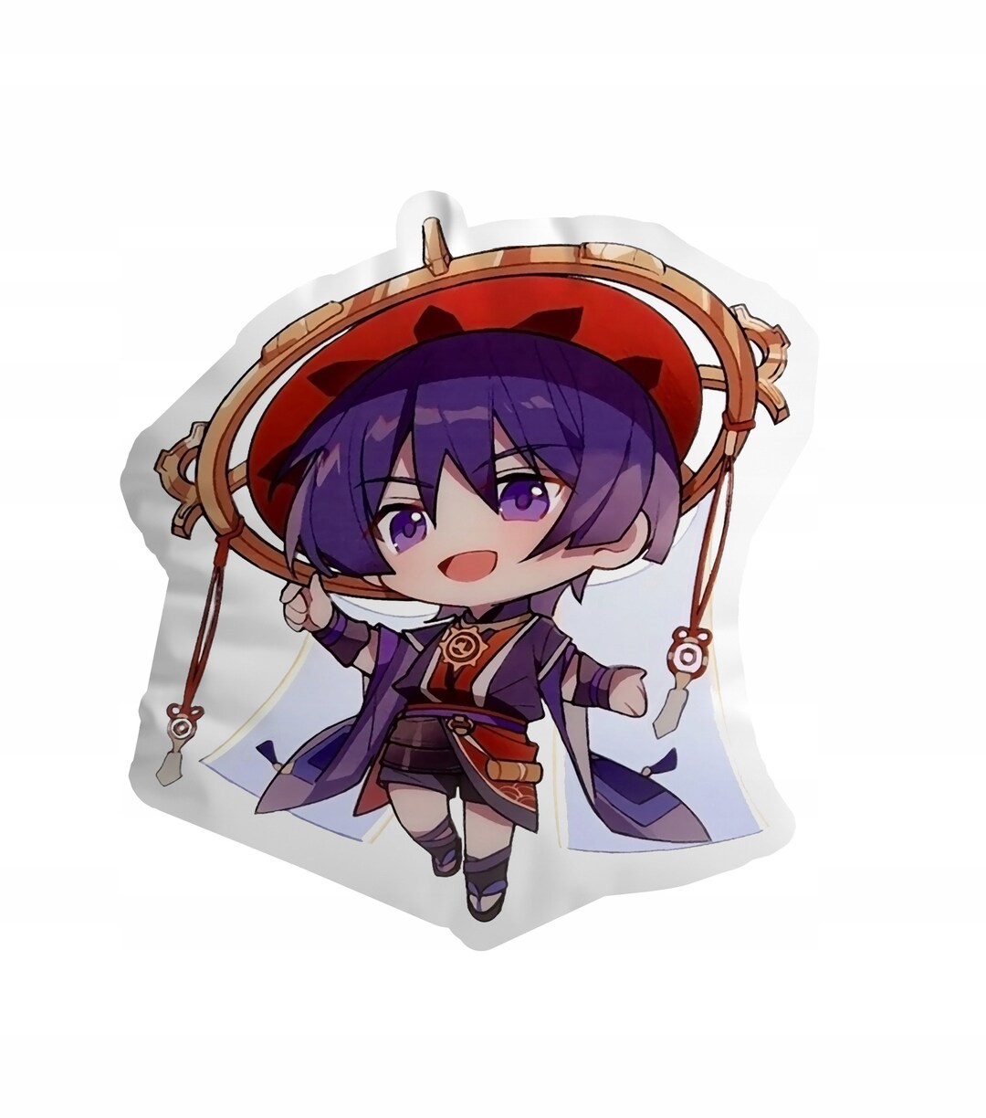 Pillow Chibi Genshin Impact Scaramouche Wanderer - Etsy