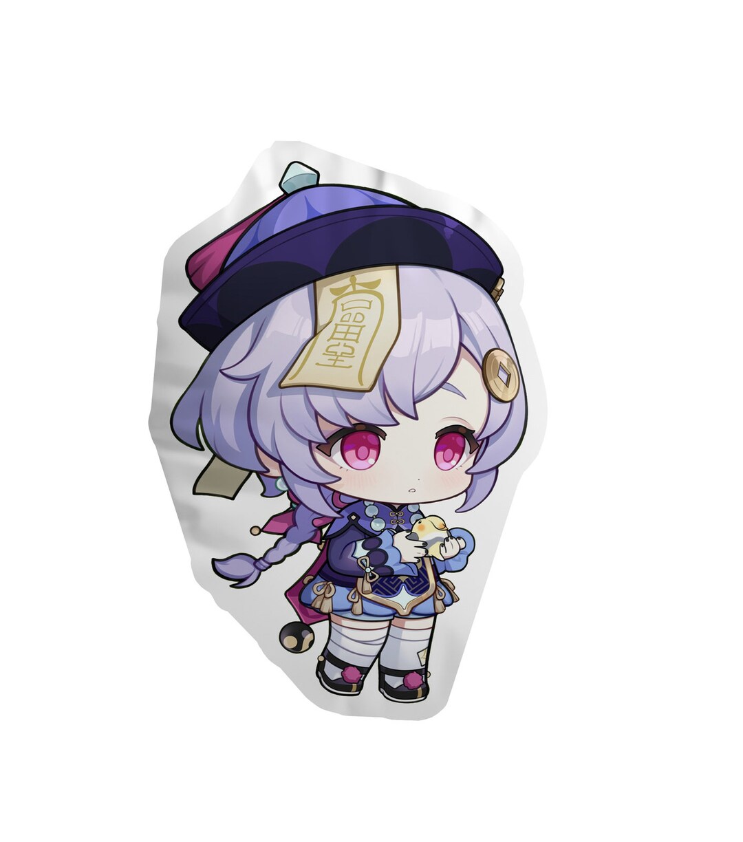 Pillow Chibi Genshin Impact Qiqi - Etsy