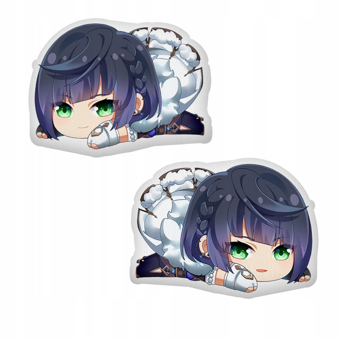 Pillow Chibi Genshin Impact Yelan - Etsy