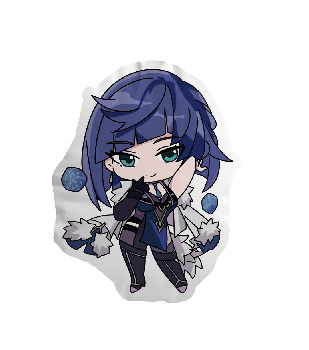 Pillow Chibi Genshin Impact Yelan - Etsy