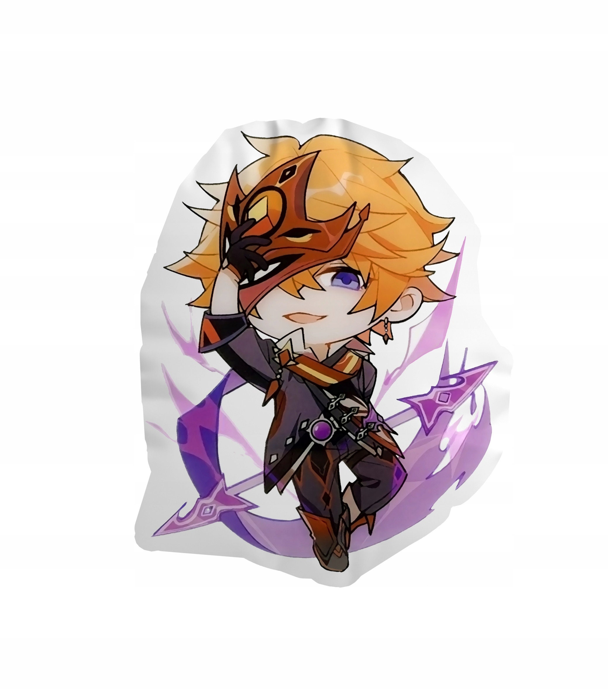 Pillow Chibi Genshin Impact Childe Tartaglia - Etsy